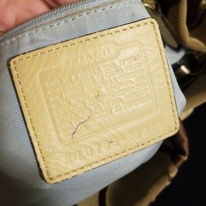 Coach | Bags | Coach Logo Hobo Purse | Poshmark